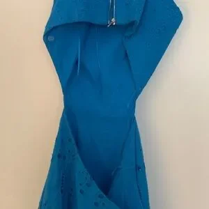 Milly | Dresses | Milly Crosby Butterfly Eyelet Dress In Blue | Poshmark